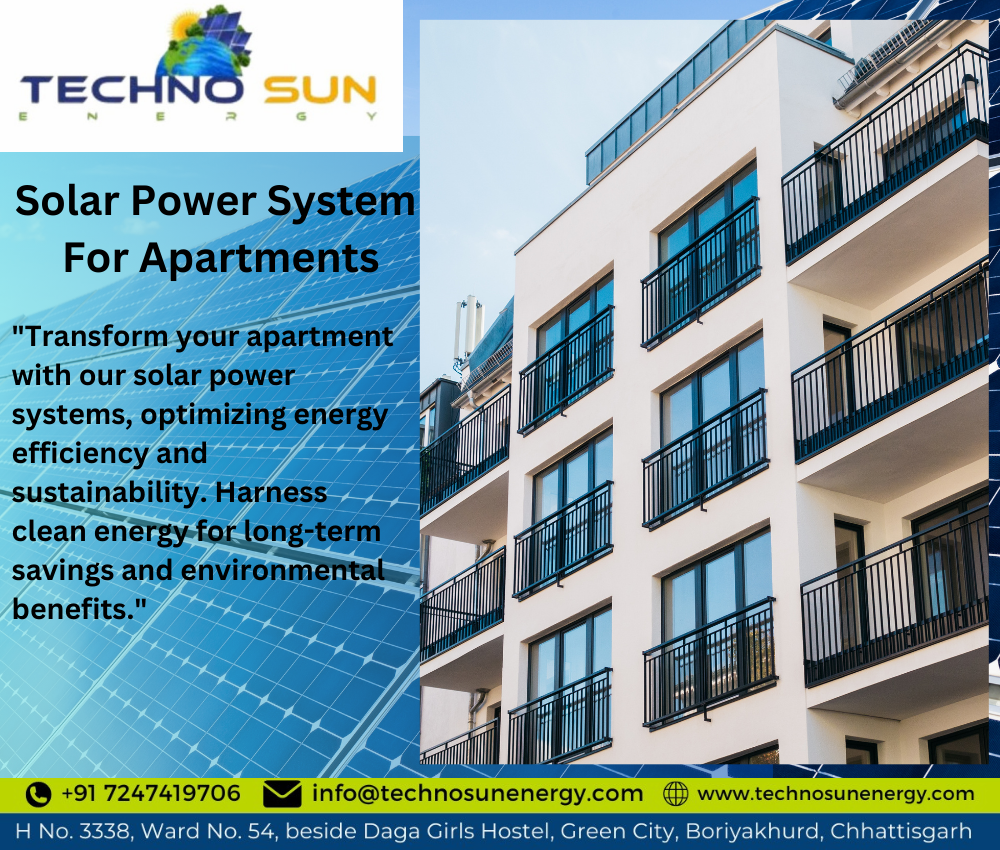 Solar Power System for Apartments